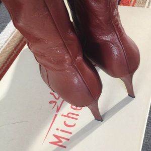 Michel Perry | Shoes | Authentic Vintage Michel Perry Leather Boots ...
